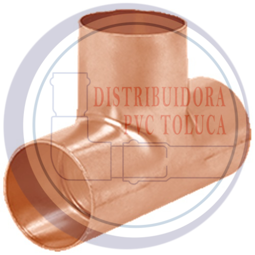 TEE COBRE NACOBRE 75MM – Distribuidora de PVC Toluca